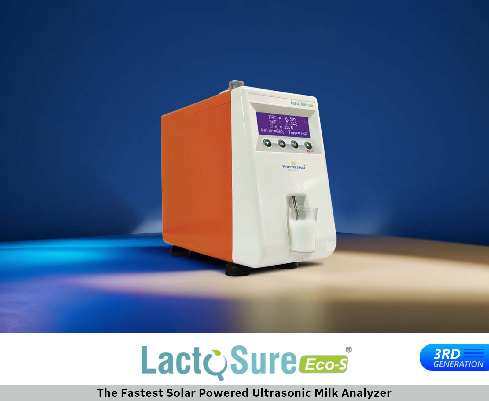 The No.1 Milk Analyzer in Dairy Industry Lactosure Eco
